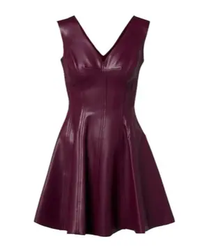 Norma Kamali Grace Minidress - Red