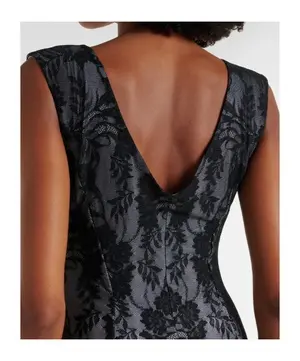Norma Kamali Grace Lace Gown