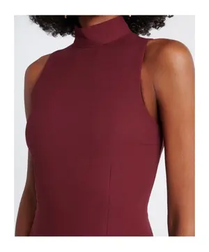 ROTATE BY BIRGER CHRISTENSEN Pleated Skirt Dress