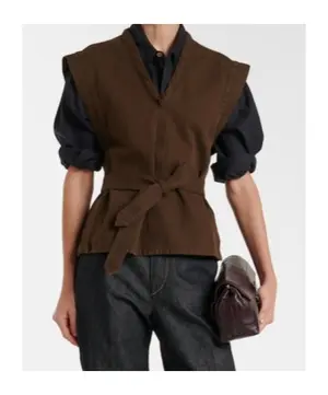 LEMAIRE Belted Cotton Twill Top
