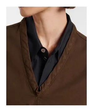 LEMAIRE Belted Cotton Twill Top