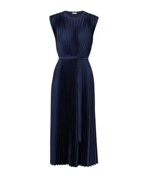 JOSEPH Volta Belted Dress - Black