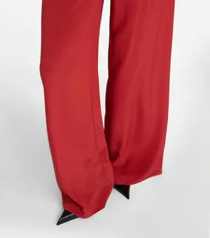 JOSEPH Rihani Silk Wide-leg Pants