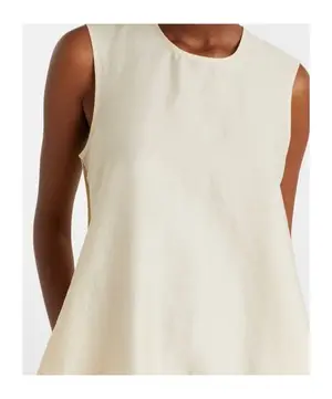 RÓHE Linen And Silk-blend Maxi Dress