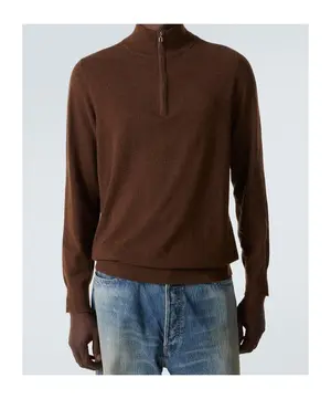 Arch4 Mr Fenchurch Cashmere Half-zip Sweater