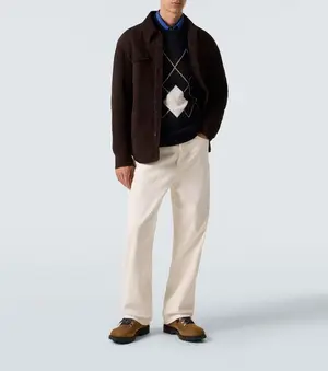 Arch4 Diamond Pattern Knitted Sweater