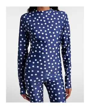 JEAN PAUL GAULTIER Polka-dot Jersey Top