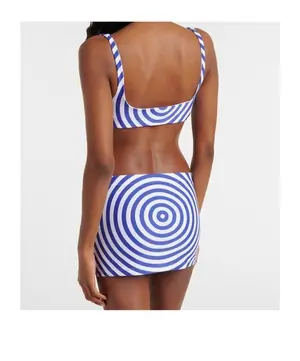 JEAN PAUL GAULTIER Printed Jersey Miniskirt