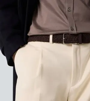 Canali Braided Belt