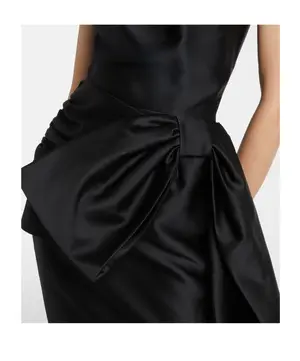 SHUSHU/TONG Sleeveless Bow Detail Midi Dress