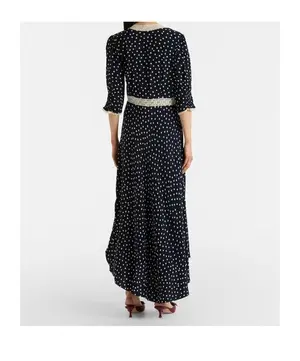 Rixo Polka Dot Dress