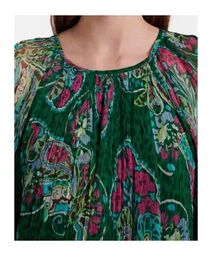 Rixo Printed Pattern Dress