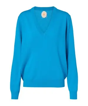 Jardin Des Orangers V-neck Long-sleeved Sweater
