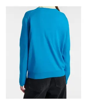 Jardin Des Orangers V-neck Long-sleeved Sweater