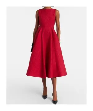 ROKSANDA Tera Cloqué Midi Dress
