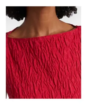 ROKSANDA Tera Cloqué Midi Dress