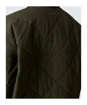 Comme Des Garçons Corduroy-trimmed Quilted Hooded Jacket