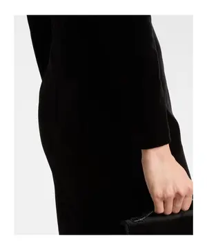 Roland Mouret Embellished Velvet Gown