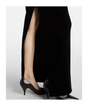 Roland Mouret Embellished Velvet Gown