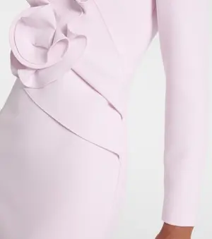 Roland Mouret Floral Appliqué Gown