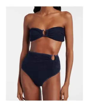 Johanna Ortiz Seawaters Bandeau Bikini Top