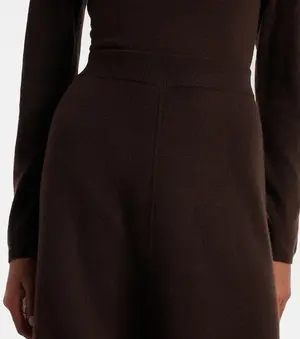 Jardin Des Orangers Wool And Cashmere Midi Skirt