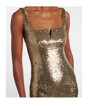 Roland Mouret Sequined Midi Dress