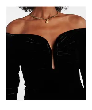 Roland Mouret Off-shoulder Midi Dress