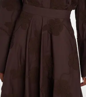 ROTATE BY BIRGER CHRISTENSEN Berty Embroidered Long Dress