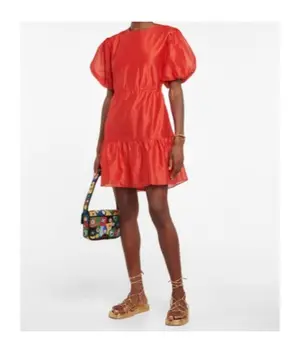 SIR. Lucelia Cotton And Silk Minidress