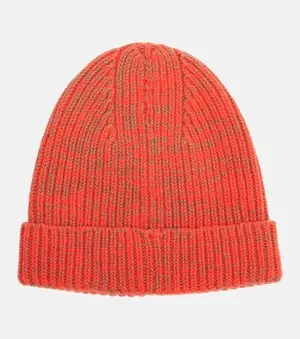 J.W.ANDERSON Ribbed-knit Wool And Cotton Beanie