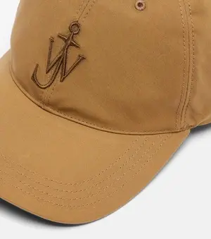 J.W.ANDERSON Embroidered Cotton Baseball Cap