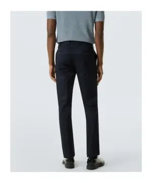 LARDINI Mid-rise Cotton Slim Pants