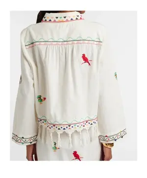 Rixo Embroidered Shirt