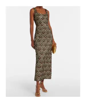 Simkhai Ravenna Jacquard Midi Dress