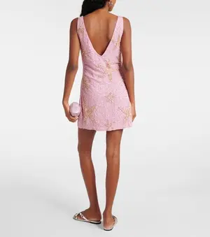Rixo Sequin Mini Dress
