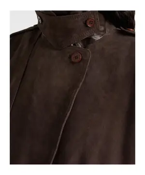 ROTATE BY BIRGER CHRISTENSEN Leather Jacket With Detachable Belt