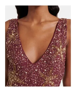 Rixo Trimmed Mini Dress