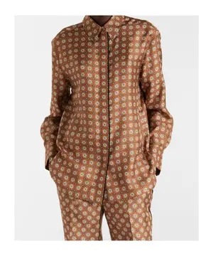 Dorothee Schumacher Printed Silk Twill Shirt