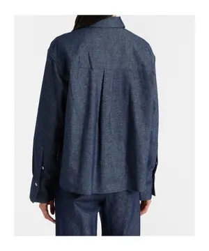 Vince Cotton And Linen Chambray Shirt