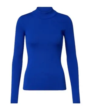JIL SANDER Ribbed-knit Sweater - Blue