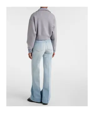 Victoria Beckham Belt Loop Jeans