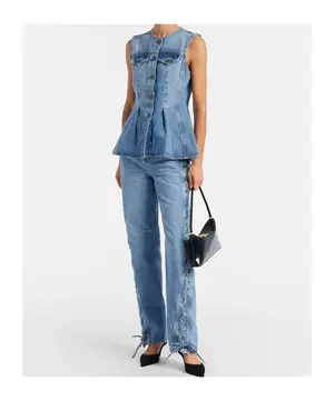 ROTATE BY BIRGER CHRISTENSEN High-rise Flared Jeans