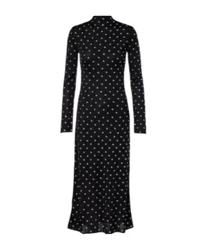 Altuzarra Studded Jersey Maxi Dress - Black