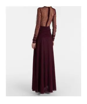 Rebecca Vallance Barbera Point D'esprit Tulle Gown