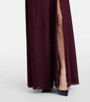 Rebecca Vallance Barbera Point D'esprit Tulle Gown