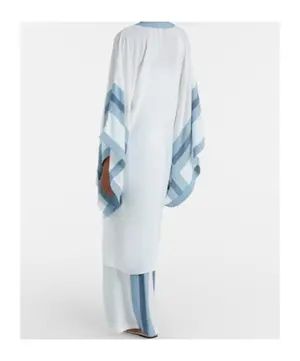 ADRIANA DEGREAS Bold Stripes Kaftan