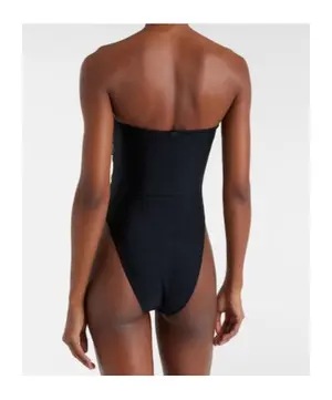 ADRIANA DEGREAS Cutout Sequined Swimsuit