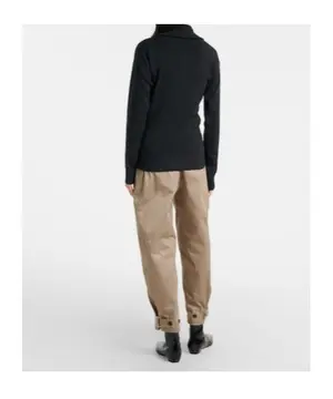 Proenza Schouler Cotton Barrel-leg Pants