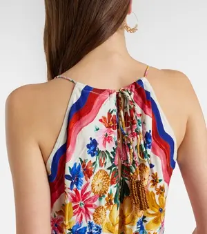 Farm Rio Floraline Printed Minidress